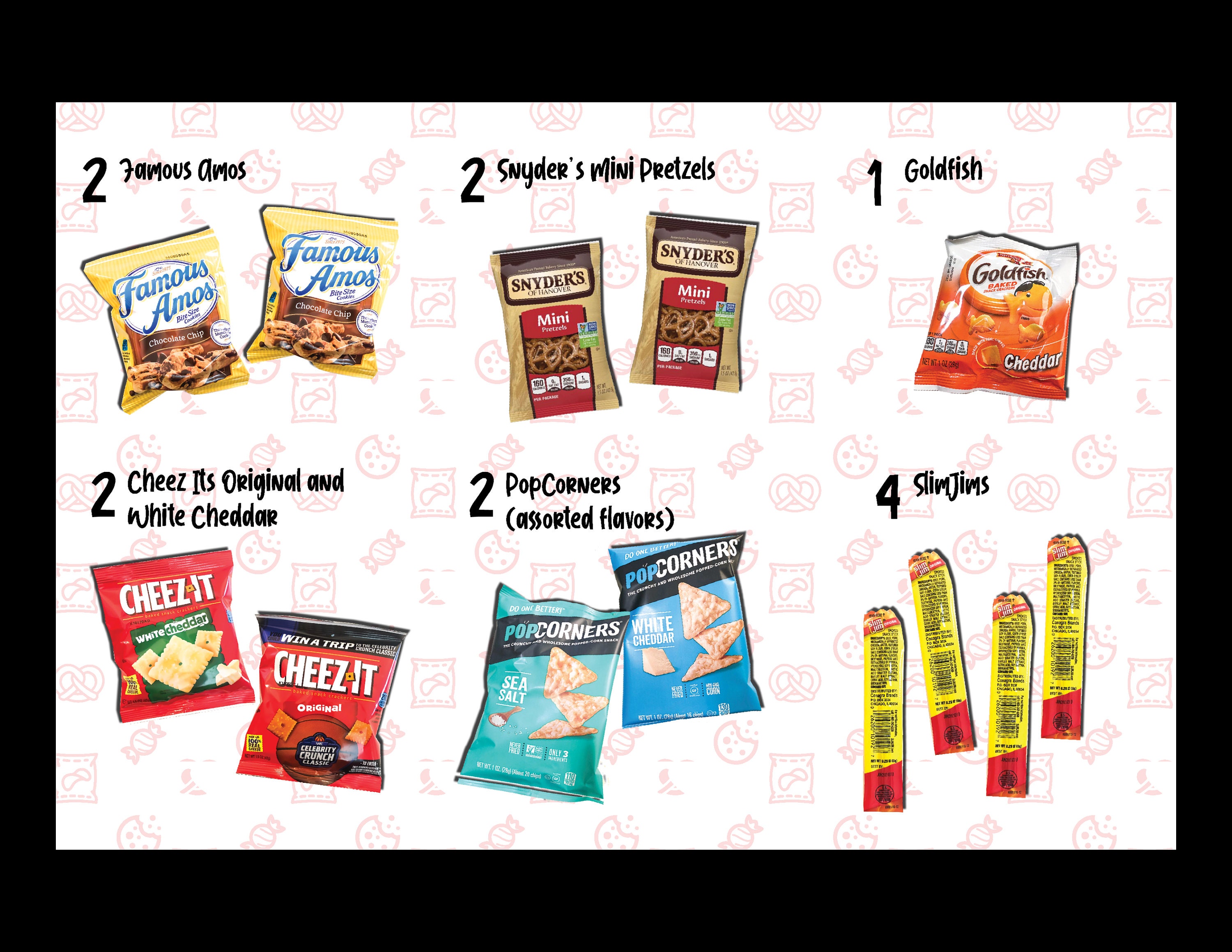 The Ultimate 50 Pack Snack Box - Etsy