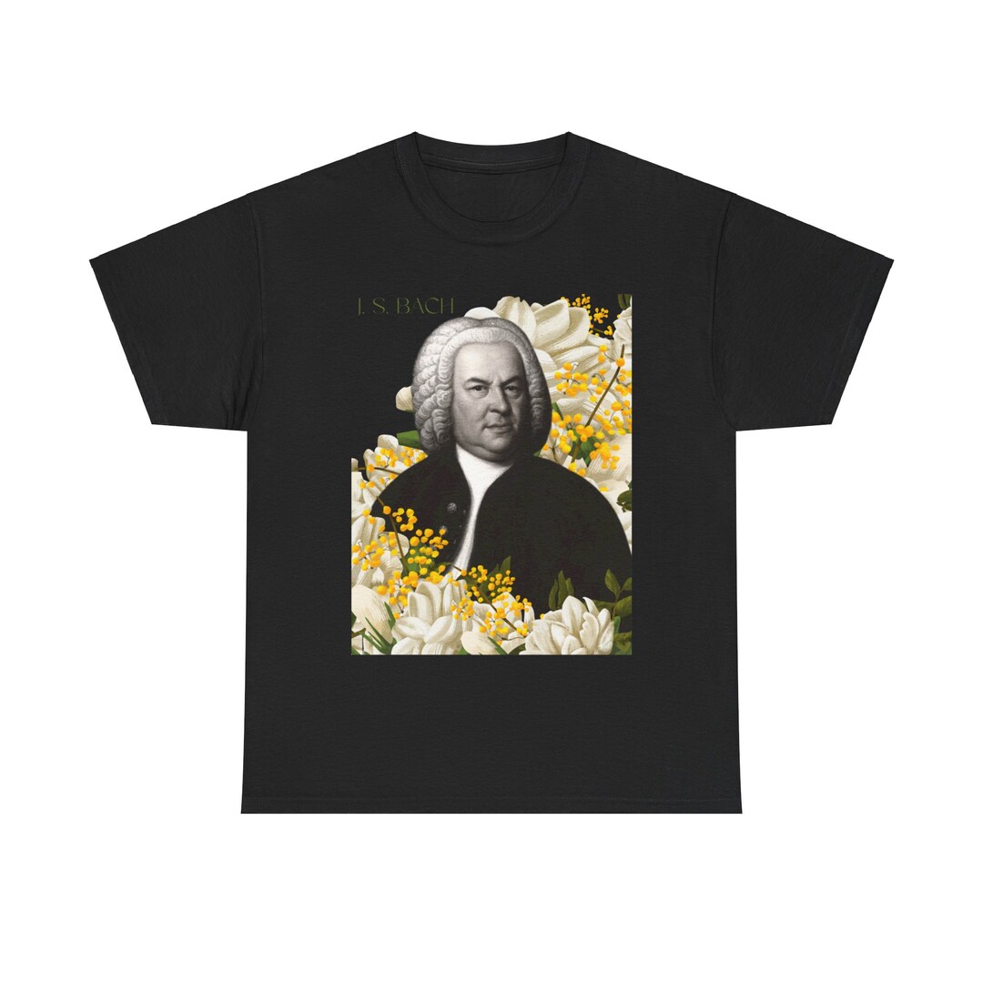 Johann Sebastian Bach Shirt, Music Teacher Gift, Orchestra Shirt ...