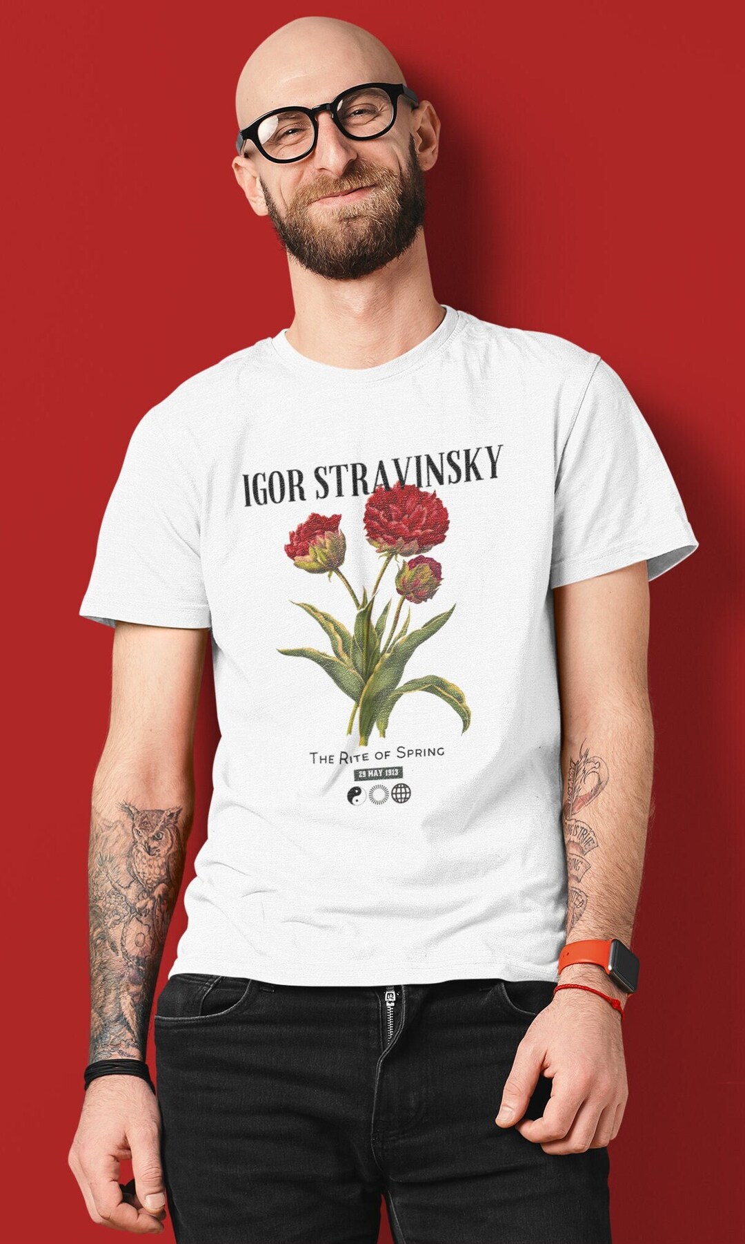 Stravinsky Rite of Spring T-shirt, Classical Music Teacher Gift for a ...