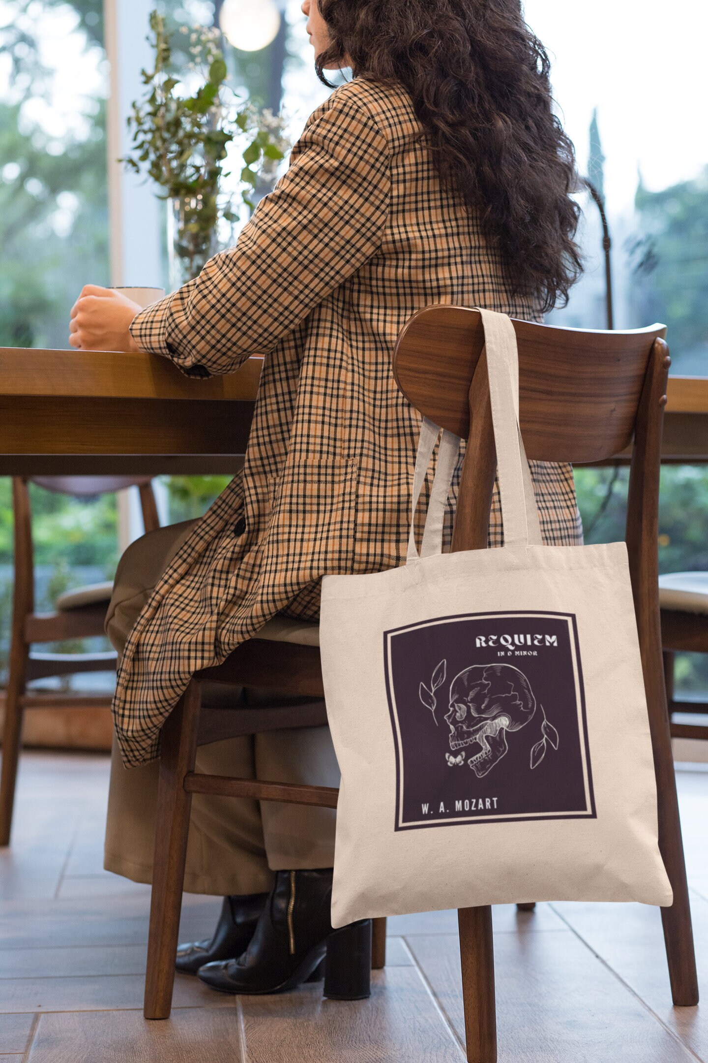 Mozart Requiem Tote, Music Teacher Gift, Classical Music Tote Bag ...
