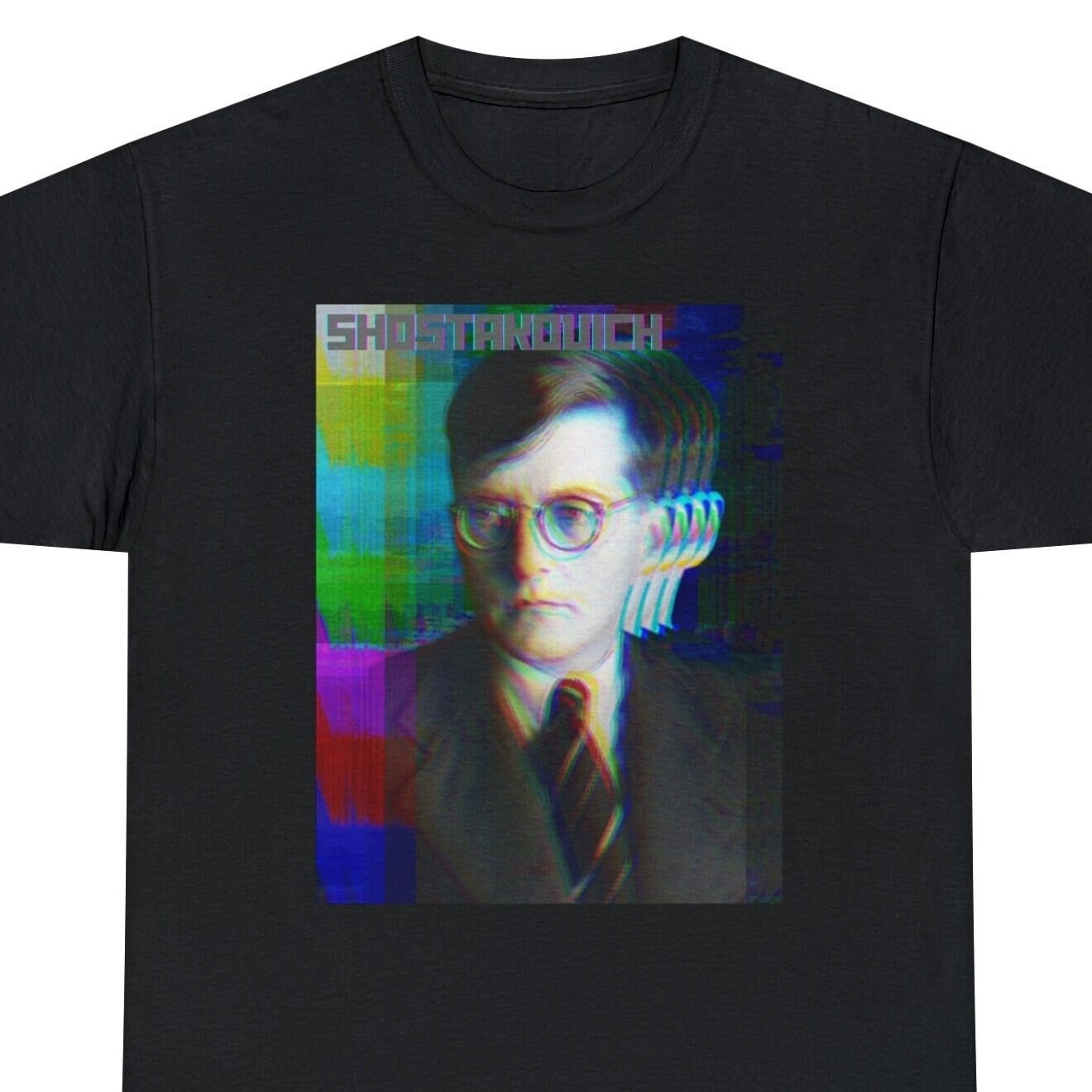 Shostakovich Shirt, Digital Aesthetic, Music Teacher Gift, Classical Music Shirt, Dmitri ...