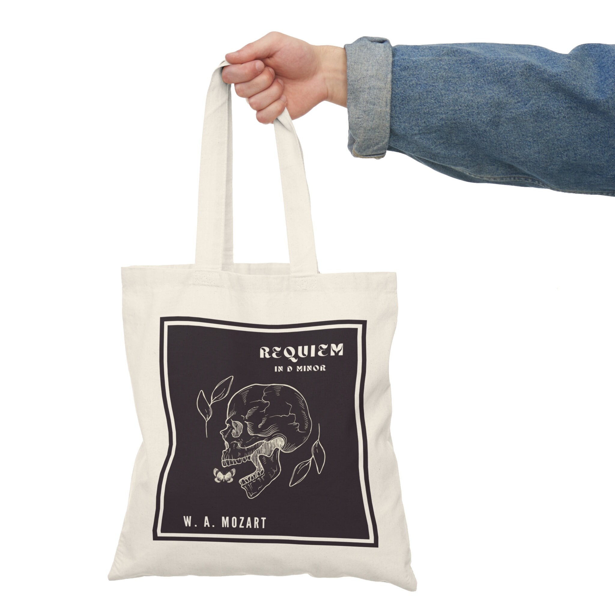 Mozart Requiem Tote, Music Teacher Gift, Classical Music Tote Bag ...