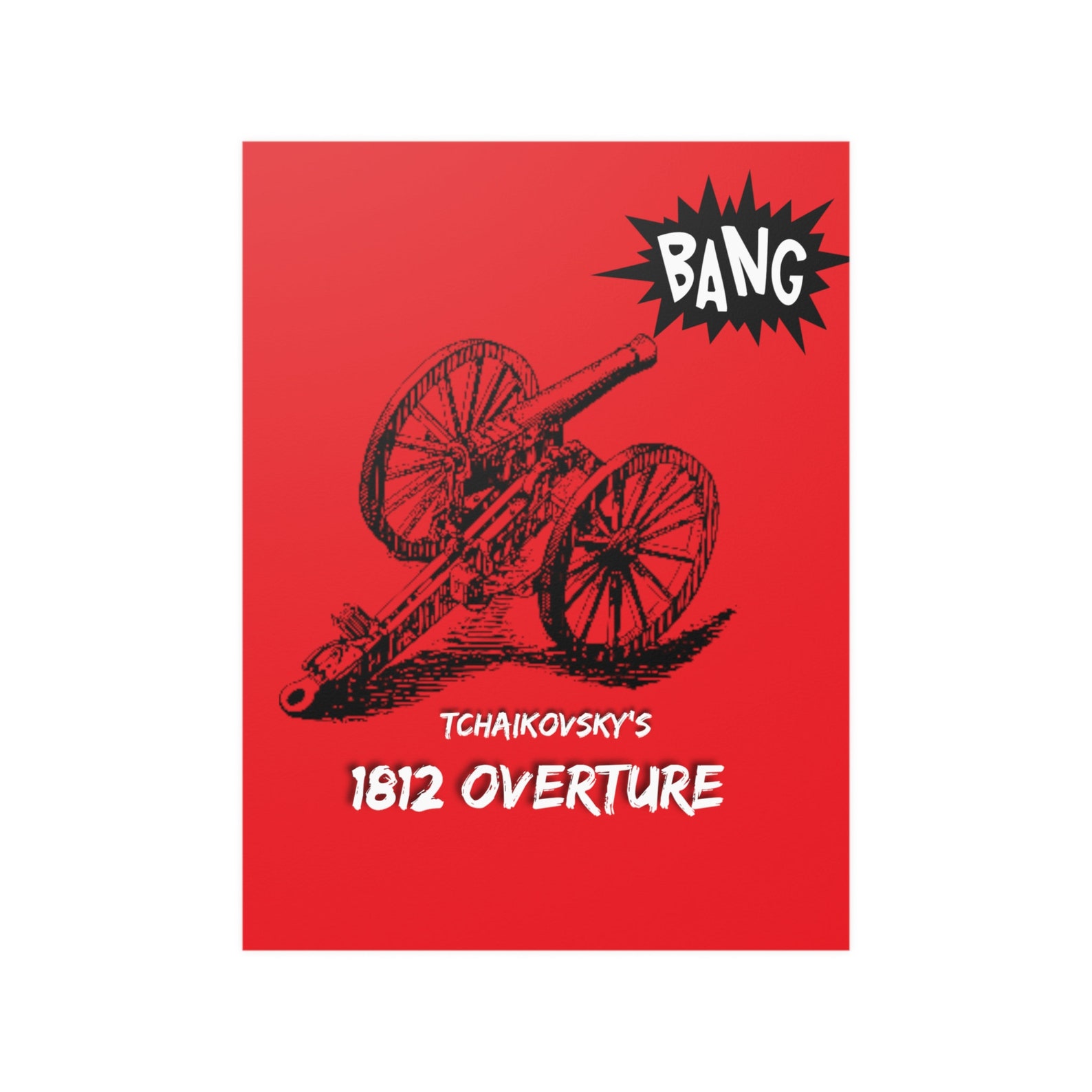 Tchaikovsky 1812 Overture Poster, Music Teacher Gift, Orchestra Teacher ...