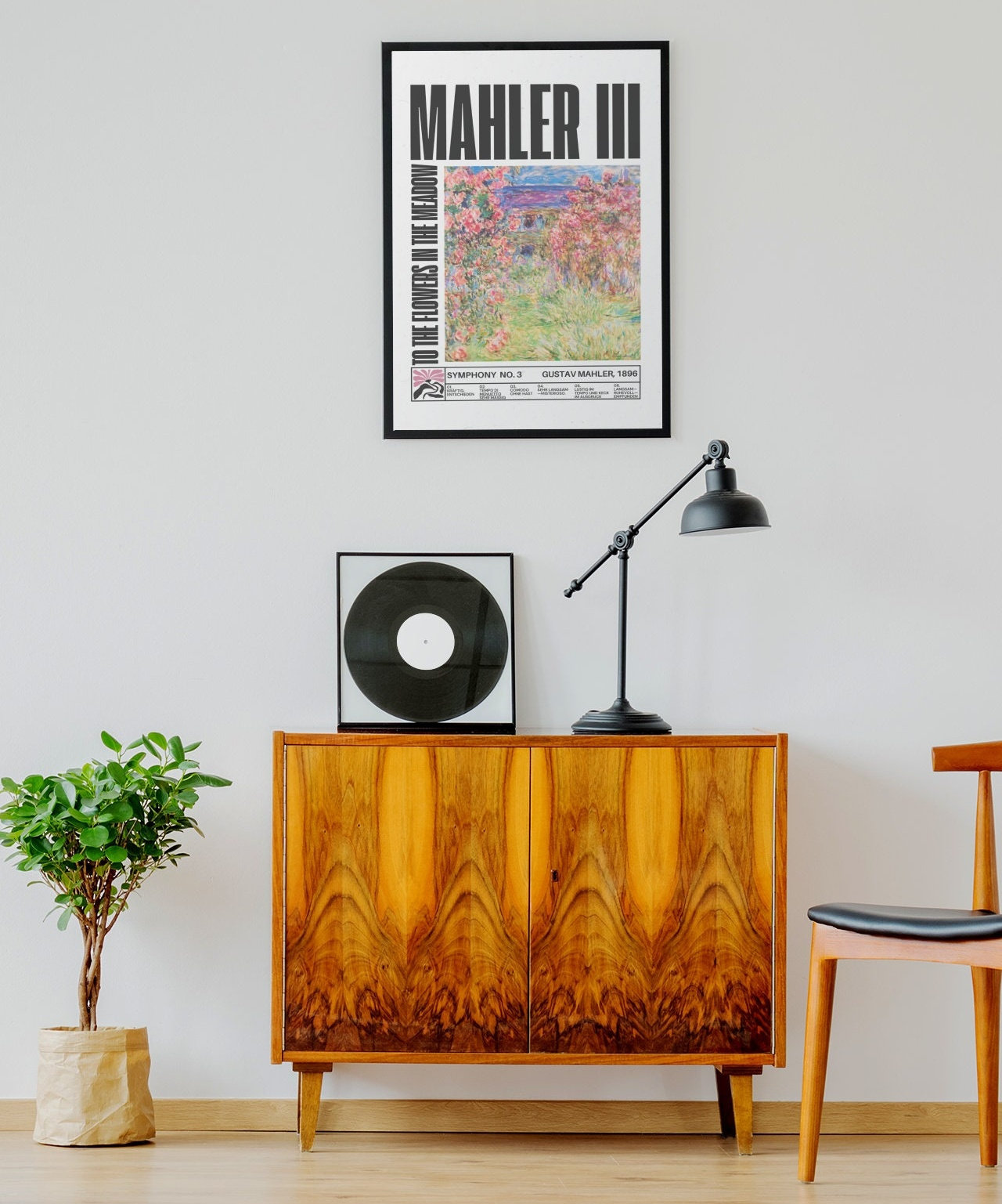 Mahler Poster, Music Teacher Gift, Musician Gift, Orchestra Room Poster ...