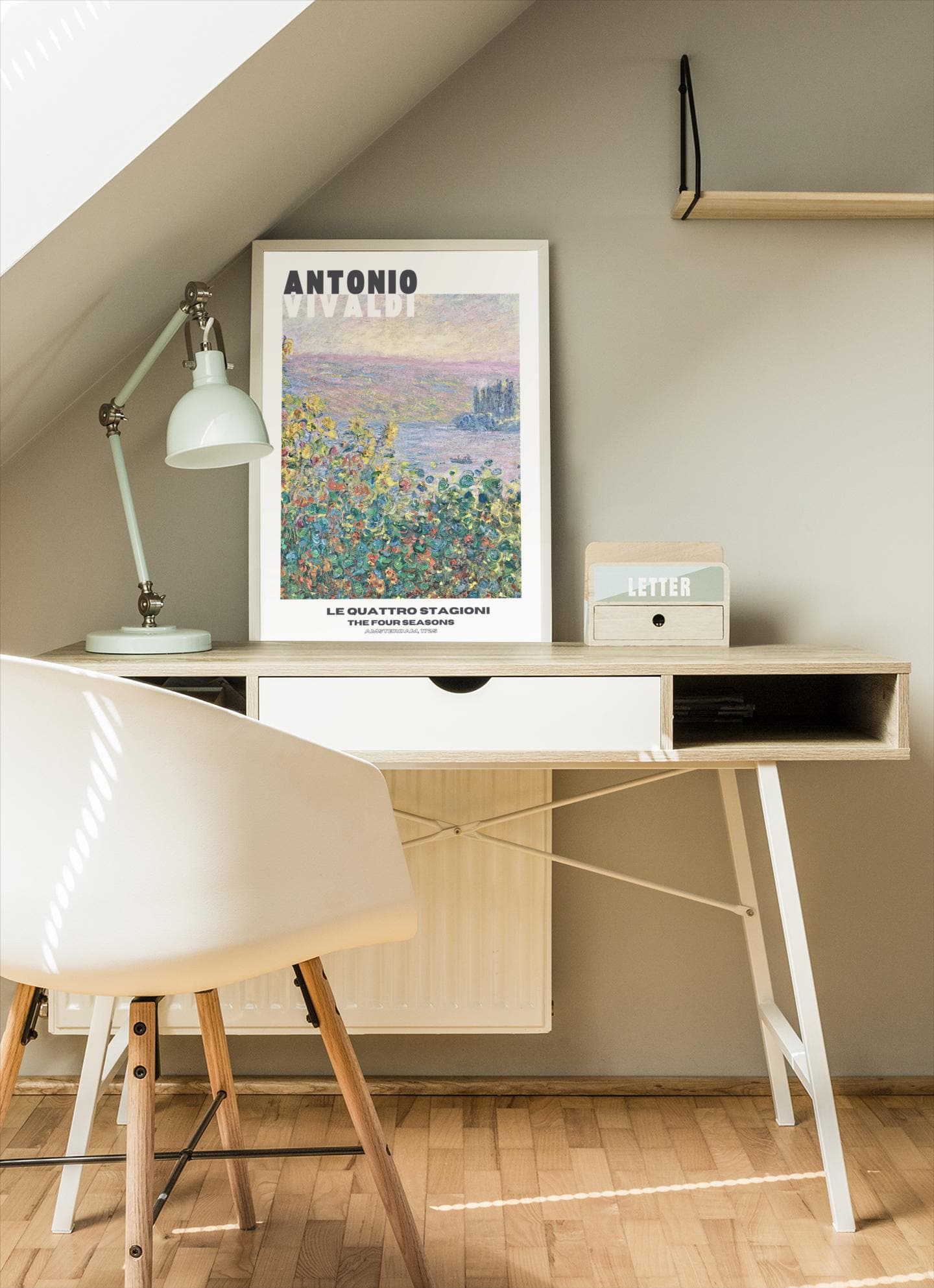 Antonio Vivaldi the Four Seasons Poster, Classical Music Art, Classical ...