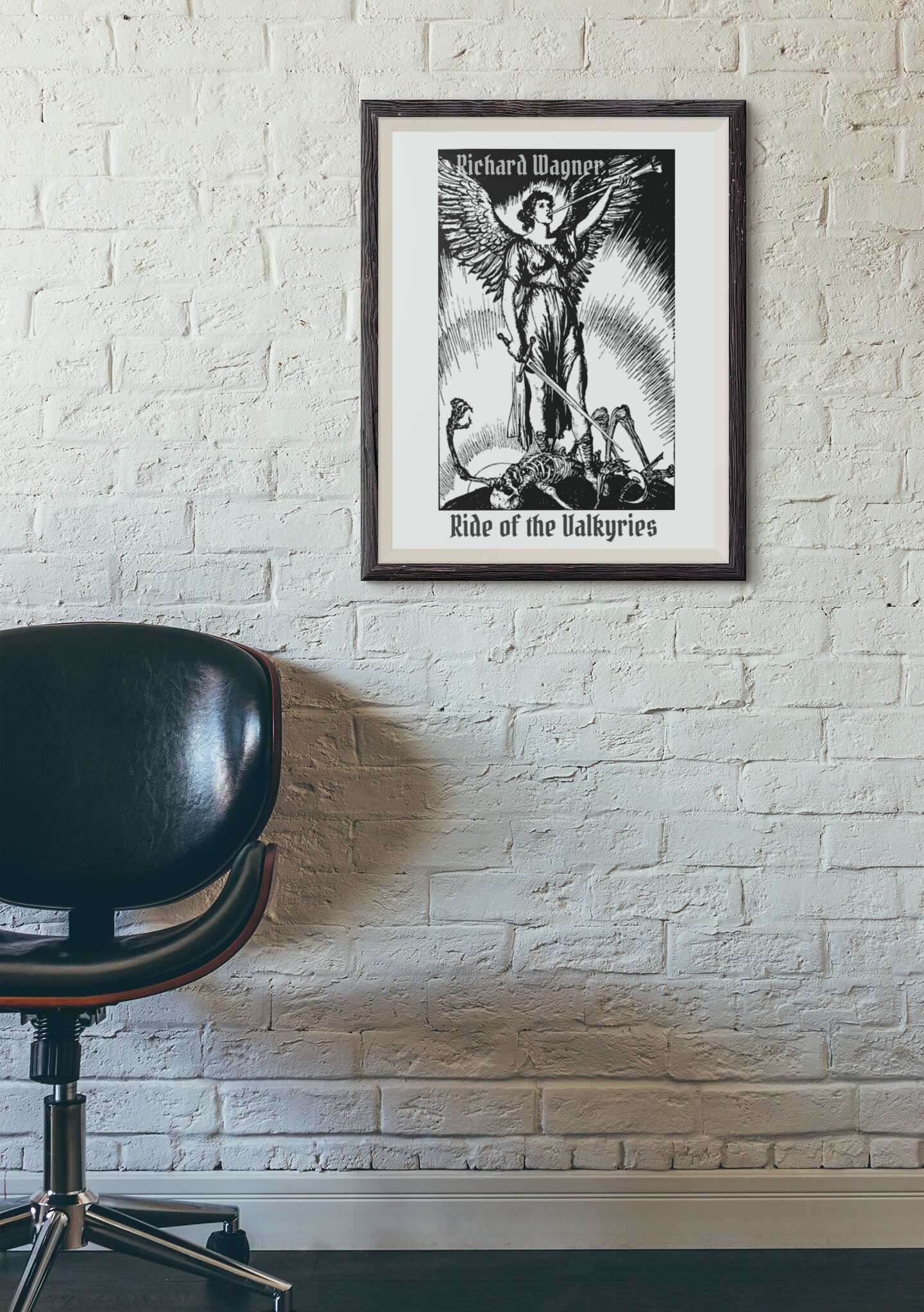 Wagner Poster, Ride of the Valkyries Poster, Classical Music Poster ...