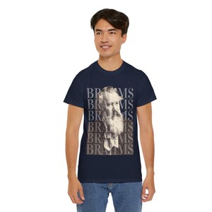 Classical Music Shirt Brahms Composer Shirt for Music Teacher Gift for ...