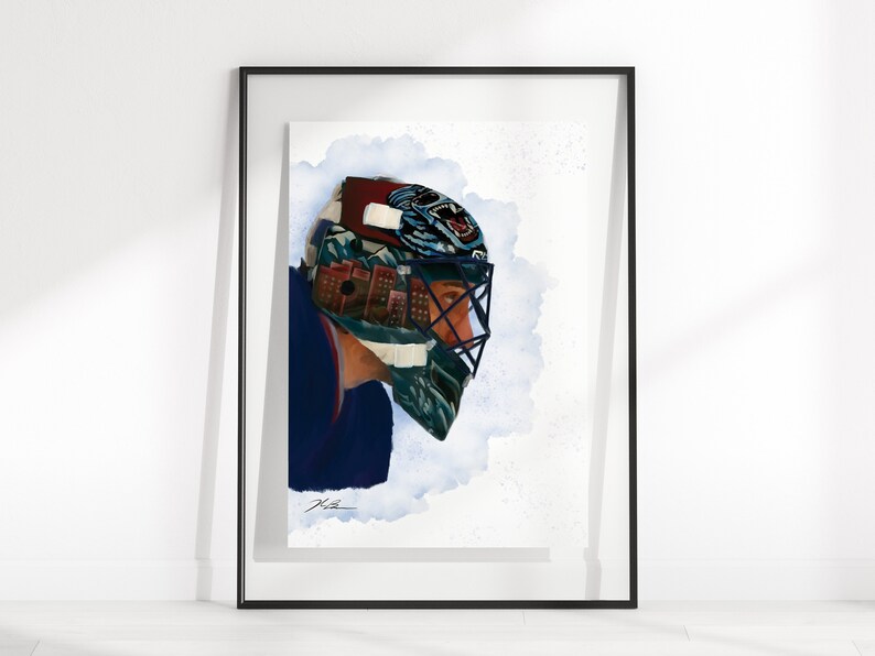 3 PACK Mclean Luongo Demko Goalie Mask Vancouver Digital Print PDF ...