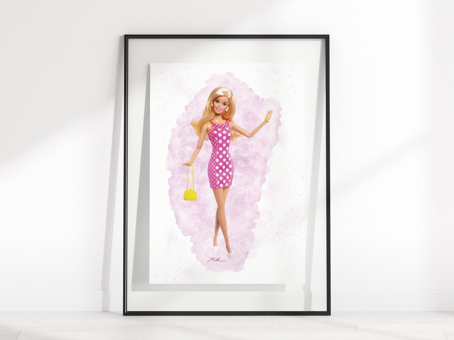 Barbie Doll Barbie Movie Digital Print PDF Printable Artwork Wall Art ...