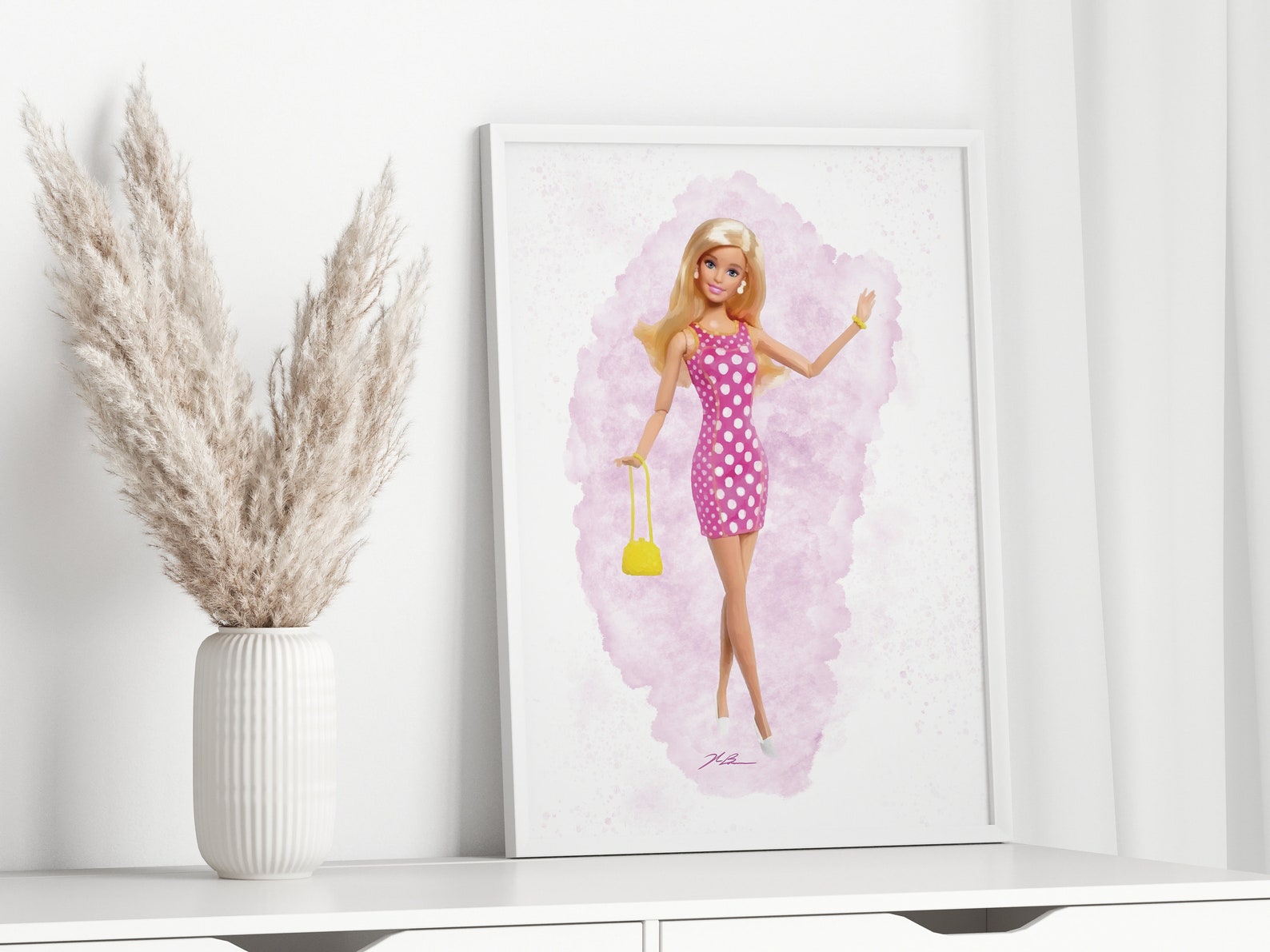 Barbie Doll Barbie Movie Digital Print PDF Printable Artwork Wall Art ...