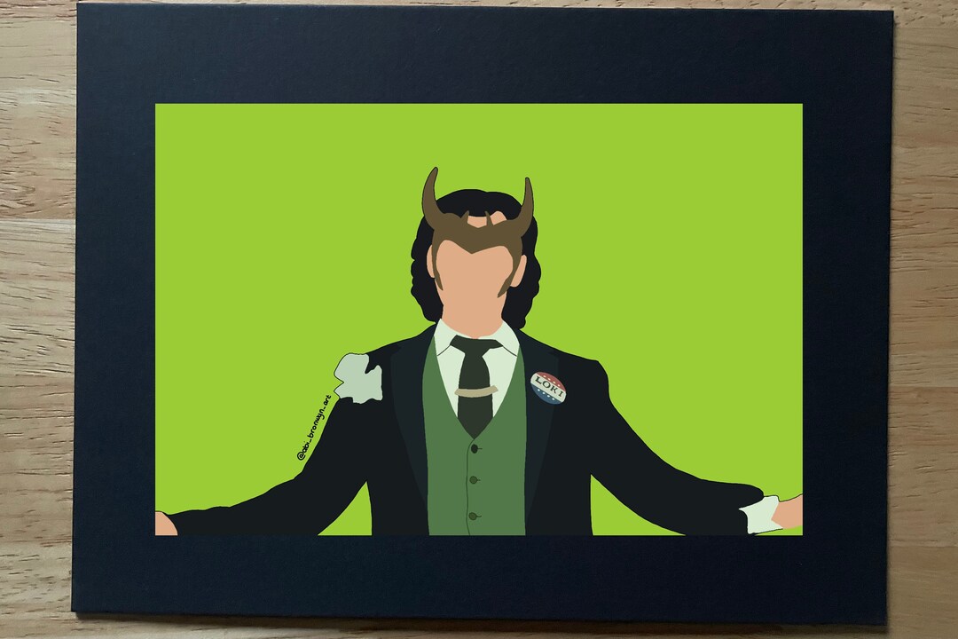 Loki MCU Digital Art Print - Etsy