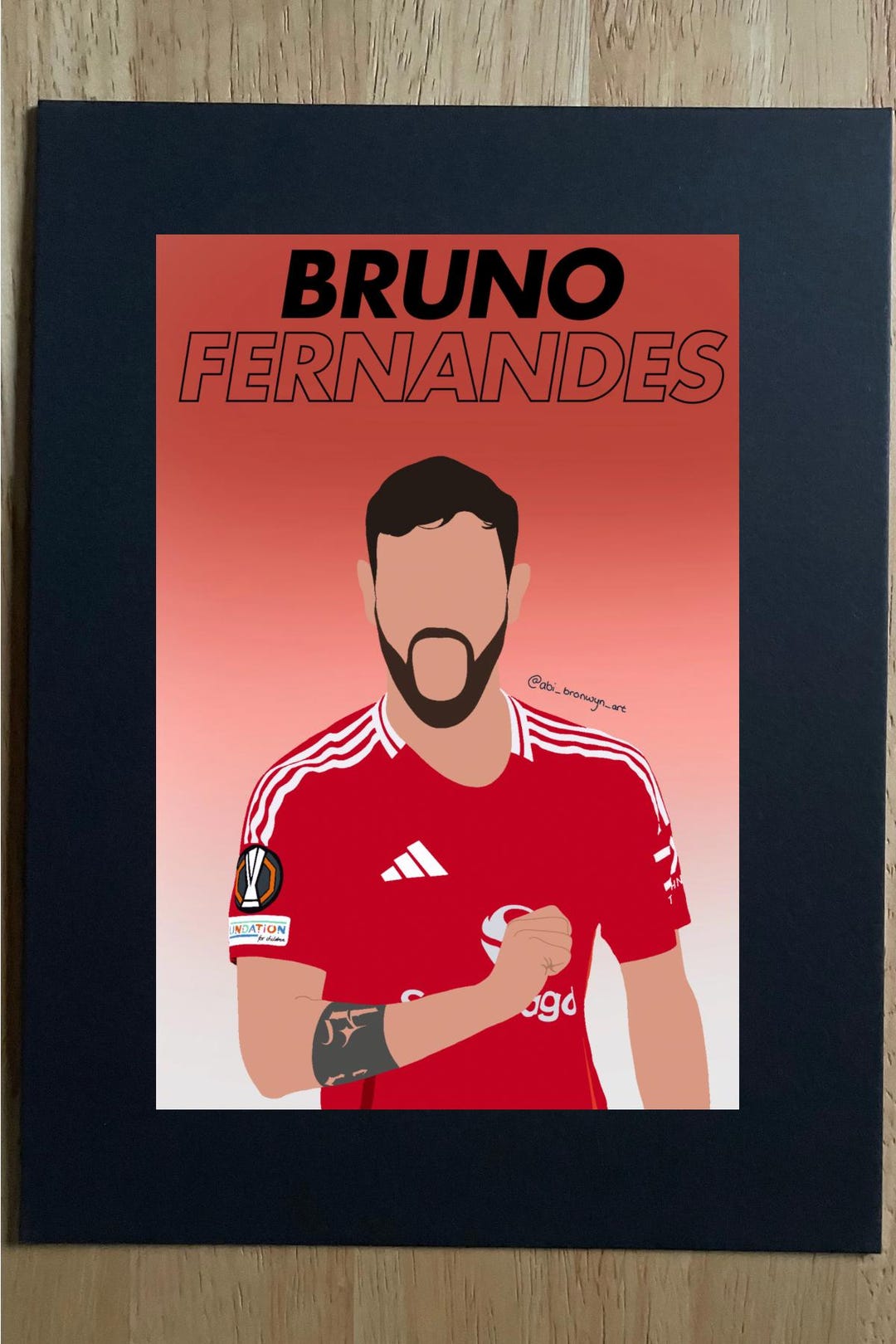 Bruno Fernandes MUFC Digital Art Print - Etsy UK