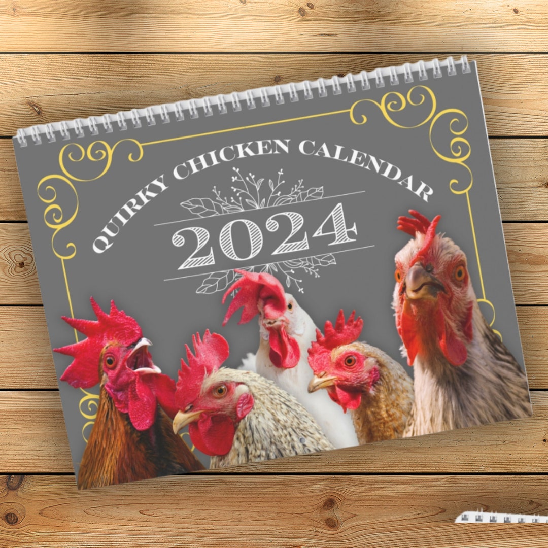 Chicken Calendar Backyard Farming Urban Farming Farming Present Hen ...