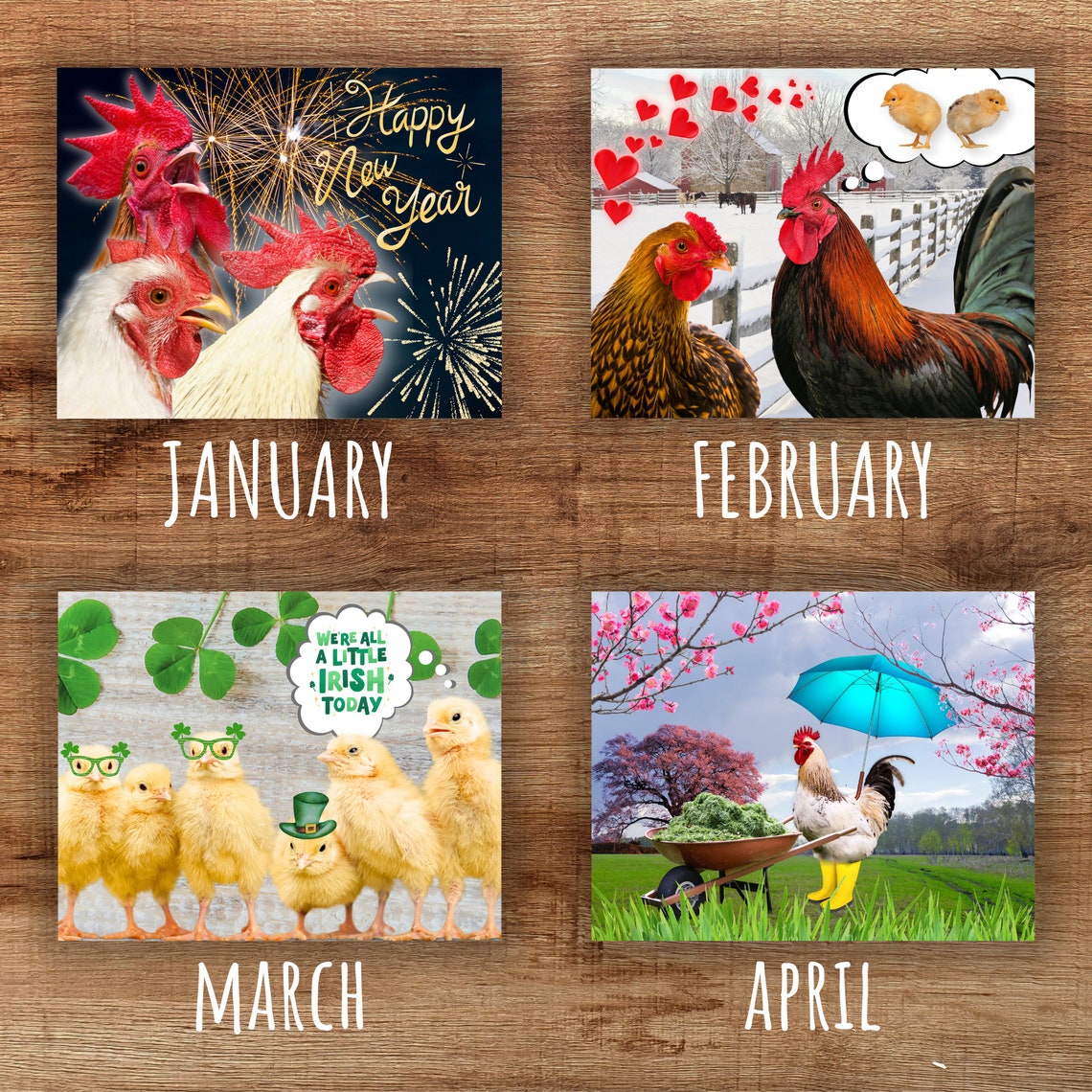 Chicken Calendar - Backyard Farming - Urban Farming - Farming Present ...