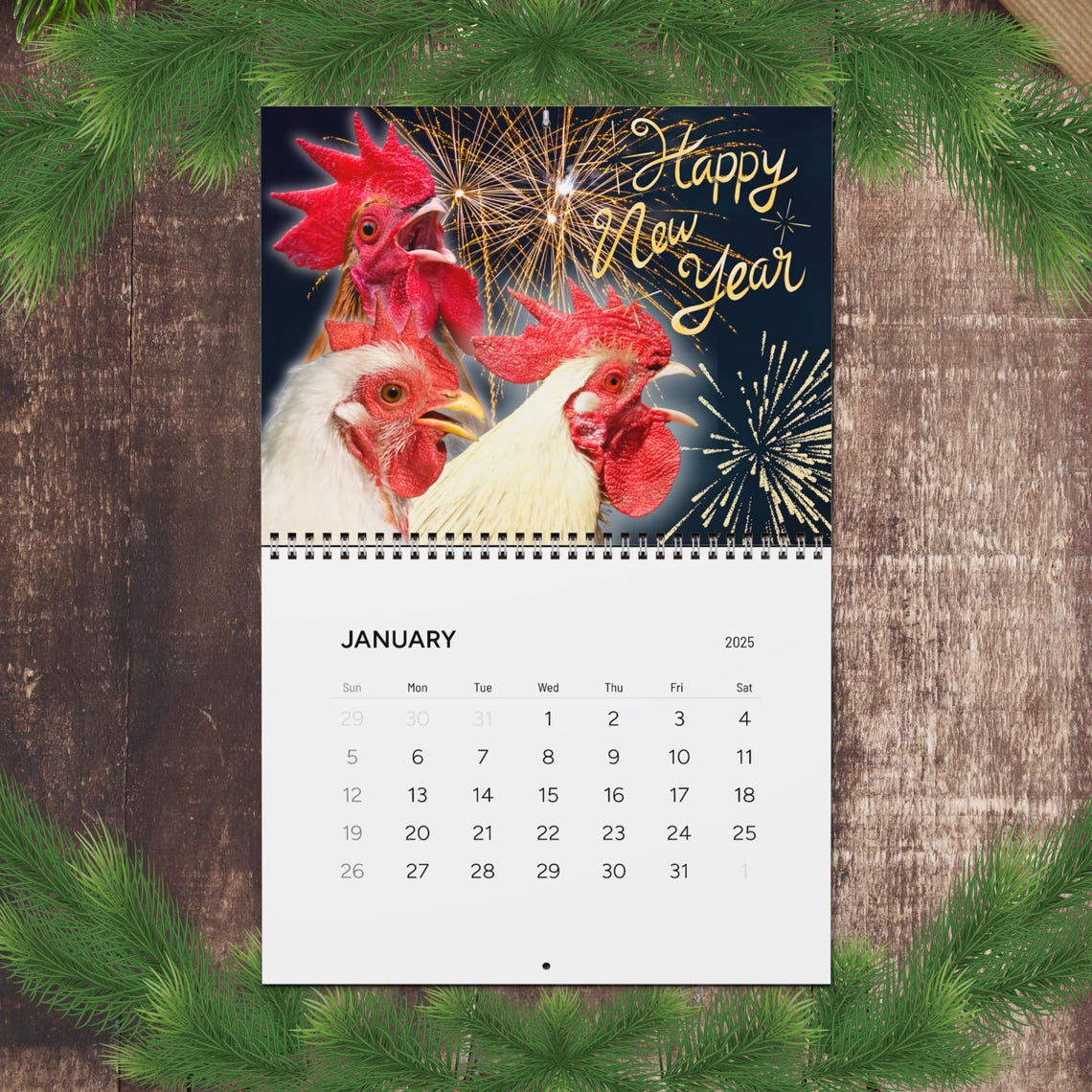 Chicken Calendar - Backyard Farming - Urban Farming - Farming Present ...