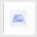 BLUE TRAPEZOID WATERCOLOR Art, Shapes, Artwork, Wall Art, Nursery Art ...
