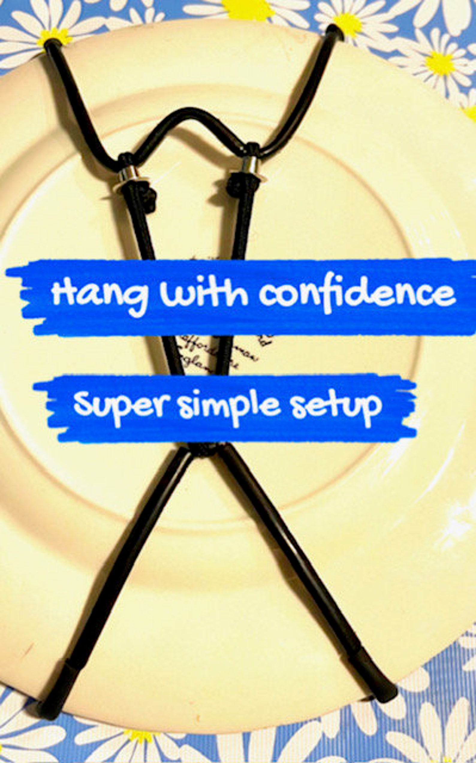 The Strong Man Plate/platter Hanger Size Large Fits Plates and Platters ...