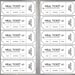 Editable Food Event Ticket Template: DIY Printable Meal Ticket (digital ...