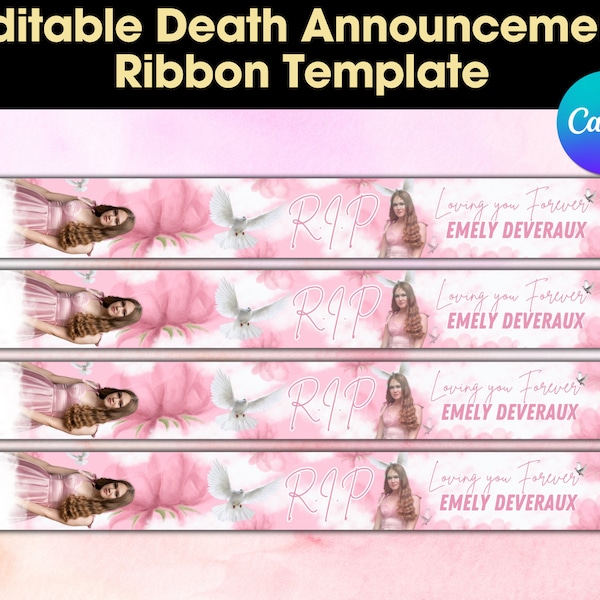 Memorial Ribbons - Etsy