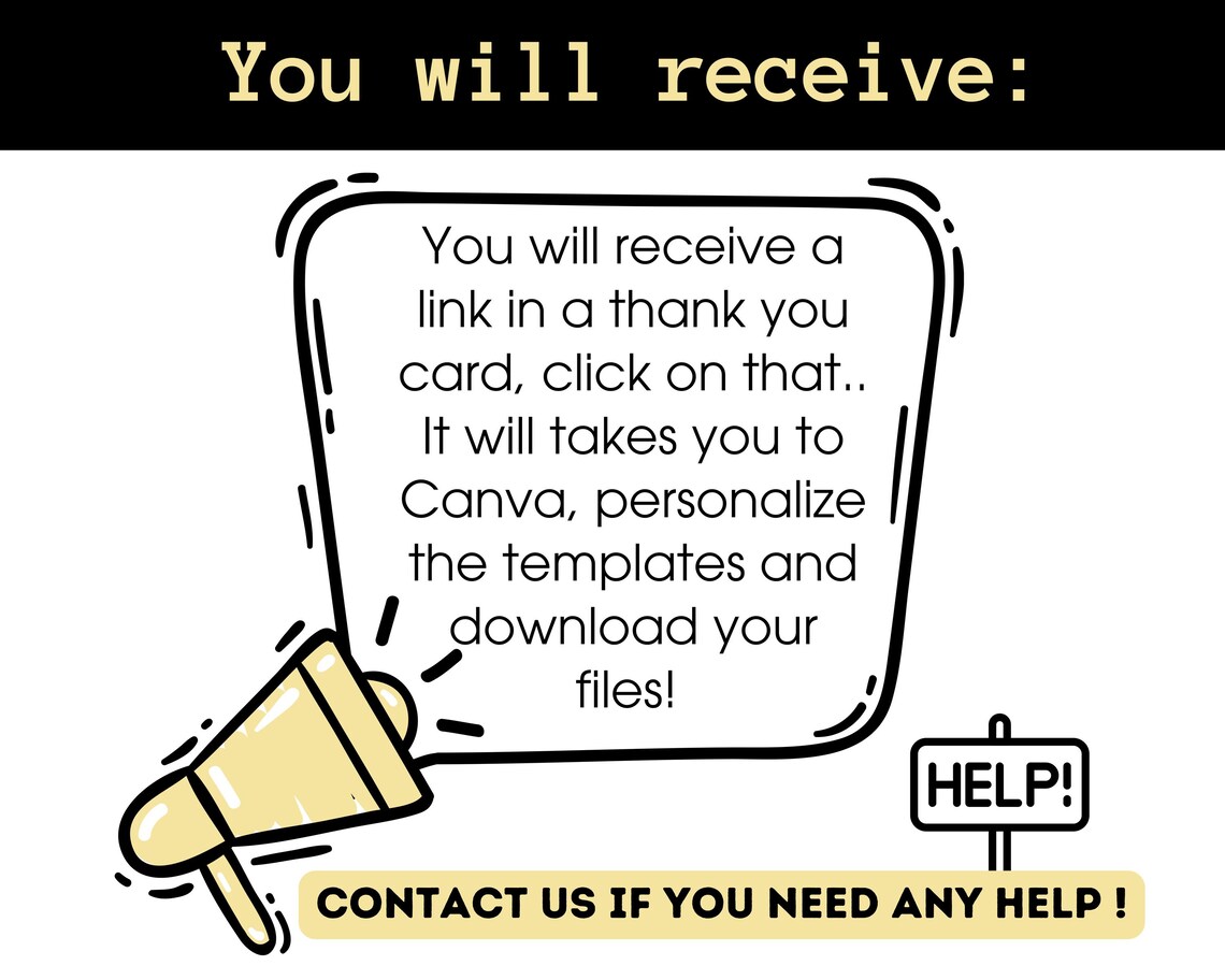 Editable Teacher Appreciation Book Template, Canva Thank You Gift ...