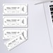Editable Food Event Ticket Template: DIY Printable Meal Ticket (digital ...