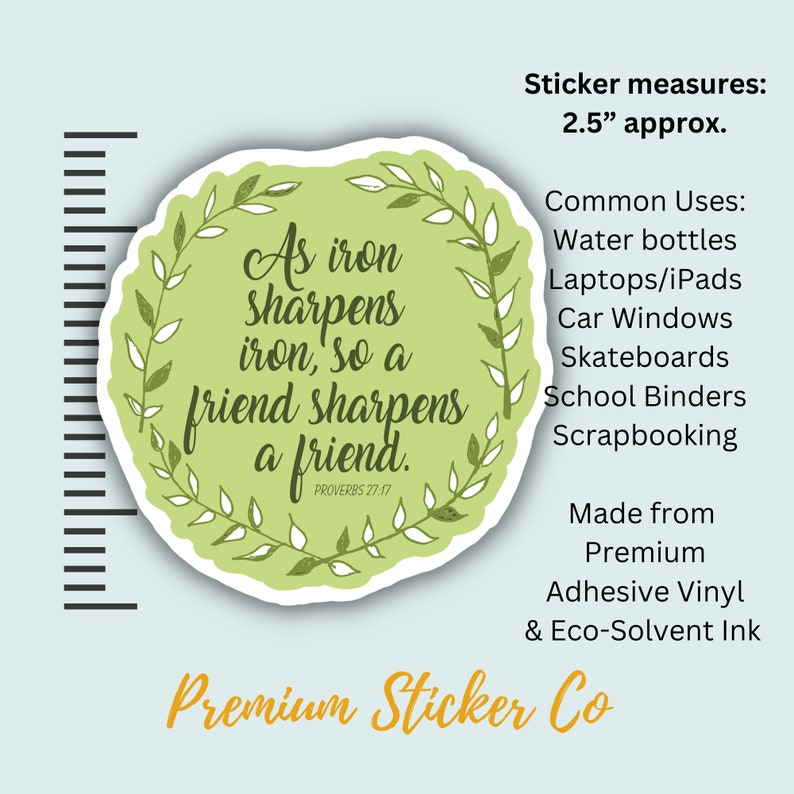 Grace Definition Christian Sticker Water Bottle Sticker Laptop Sticker ...