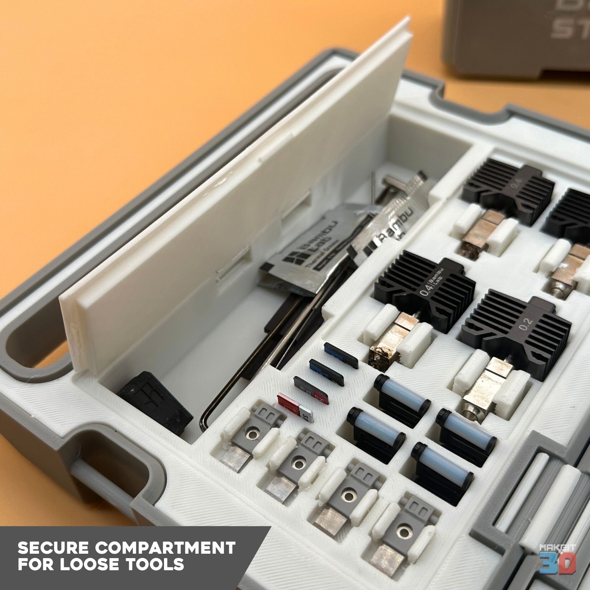 3D Printable Bambulabs Tool Box for X1C, X1, P1S, & P1P STL Files - Etsy