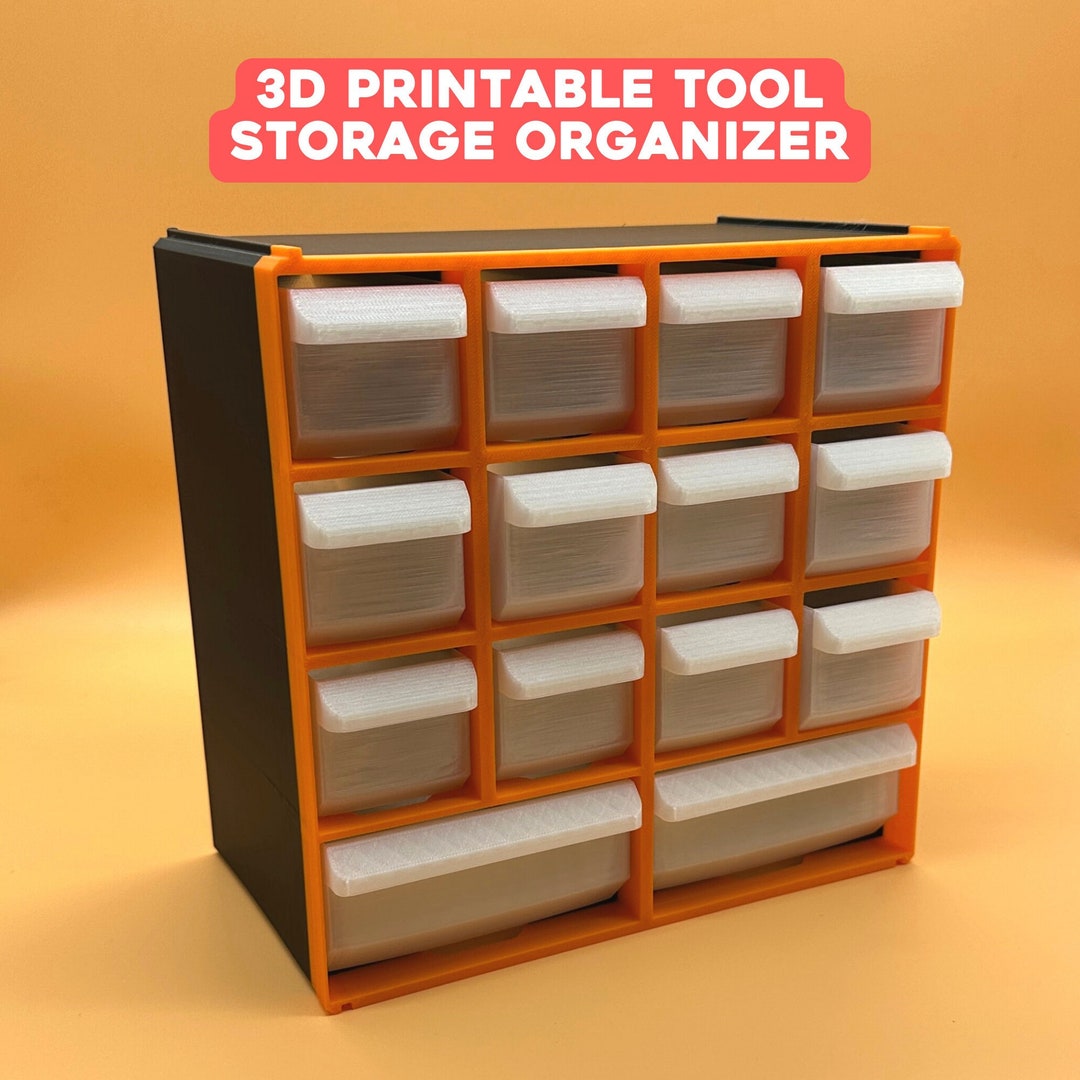 3D Printable Storage Cabinet Organizer - Etsy