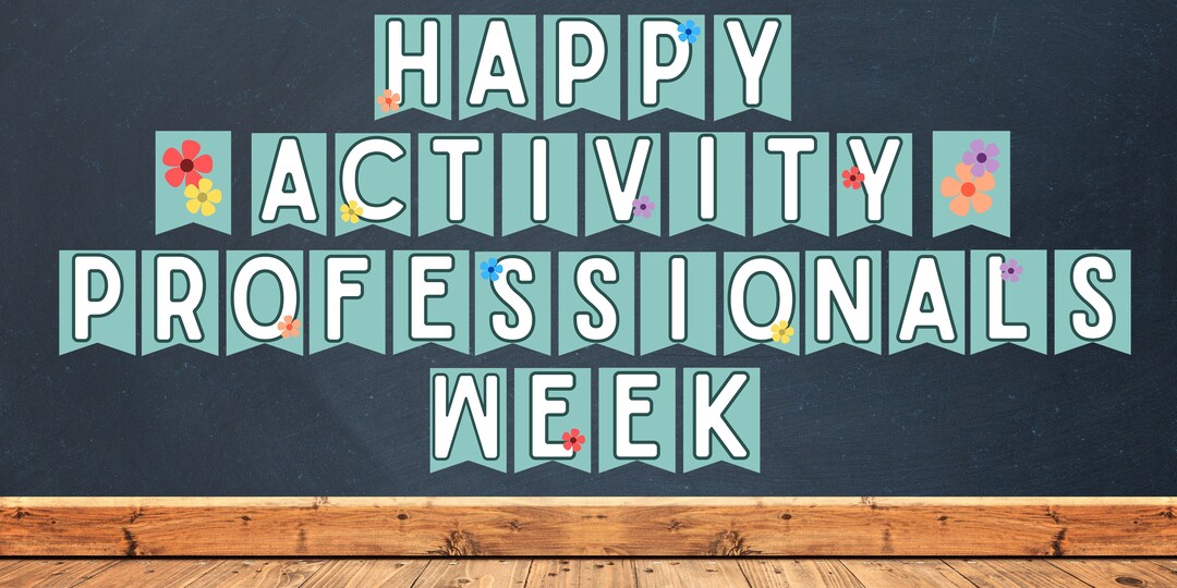 ACTIVITITIES PROFESSIONALS WEEK Banner Download - Etsy