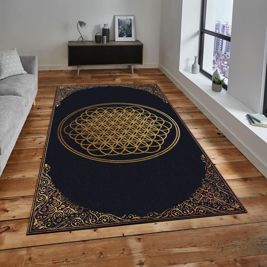 Tree Rug, Tree of Life Rug, Tree of Life, Tree Themed Rug, World Tree ...