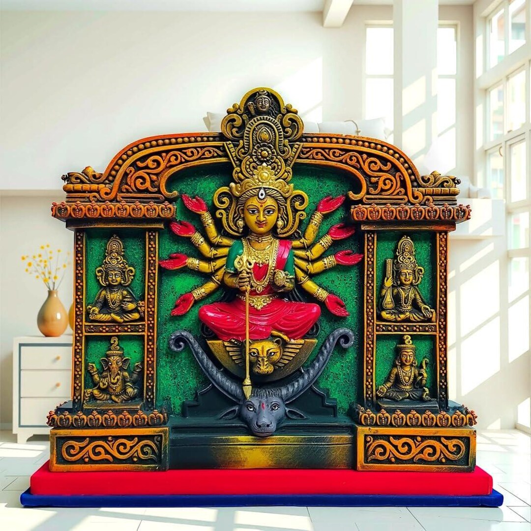 Arushis Maa Durga Statue, Durga Idol Durga Mata Murti Durga Family ...