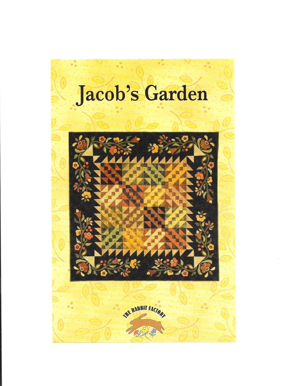 JACOB'S GARDEN Quilt Kit - Pattern & Cotton Fabric | 52 X 52" Wall ...