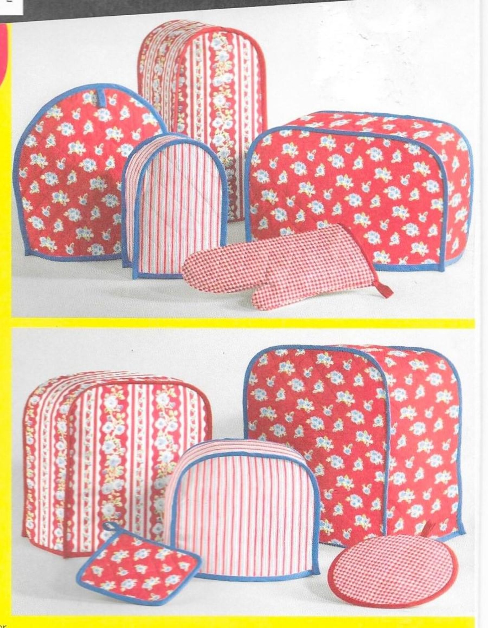 Kitchen Appliance Covers Uncut Ff Sewing Pattern | Coffee Maker 2 ...