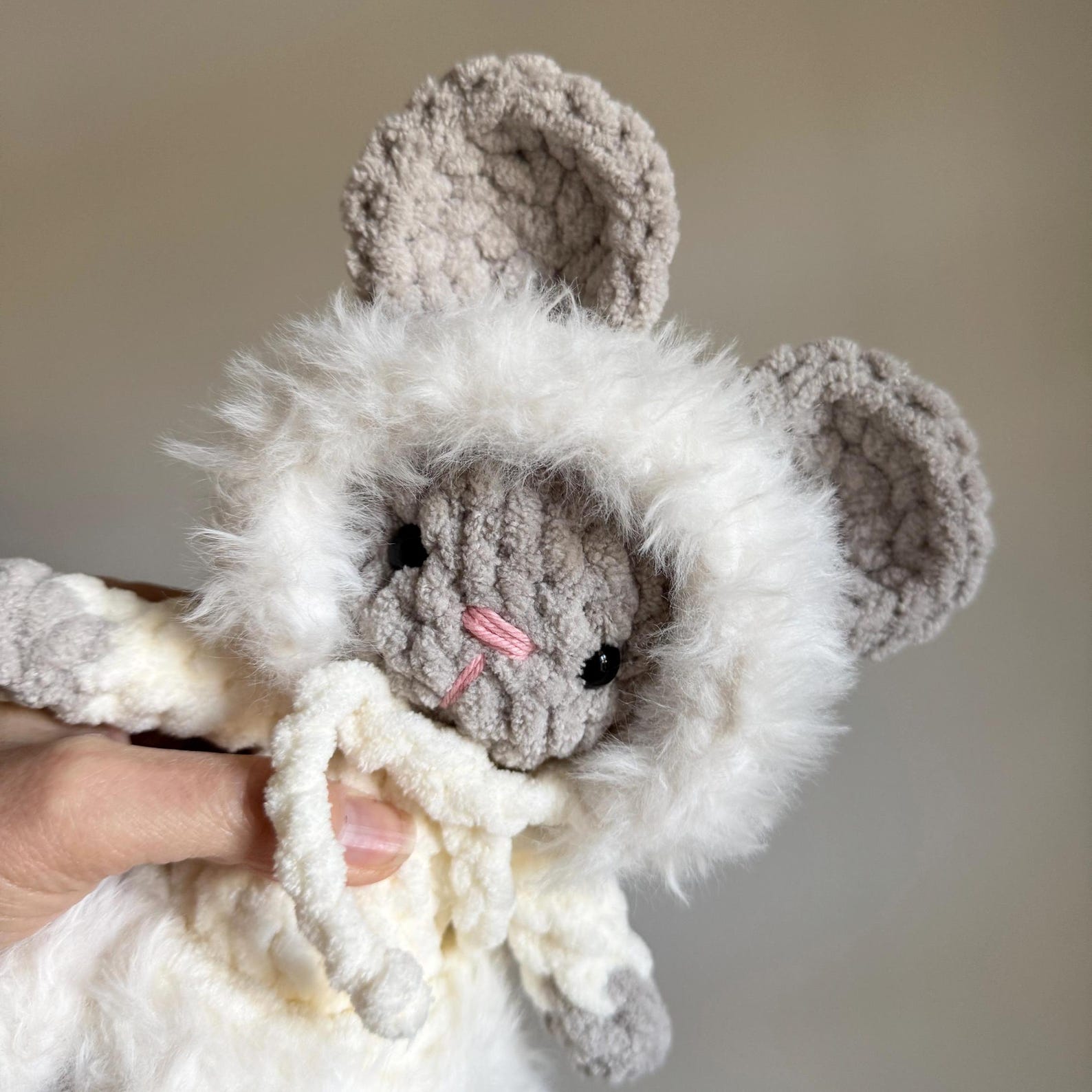 Crochet Ballerina Mouse Plushie: Handmade Brie Mouse Doll - Etsy