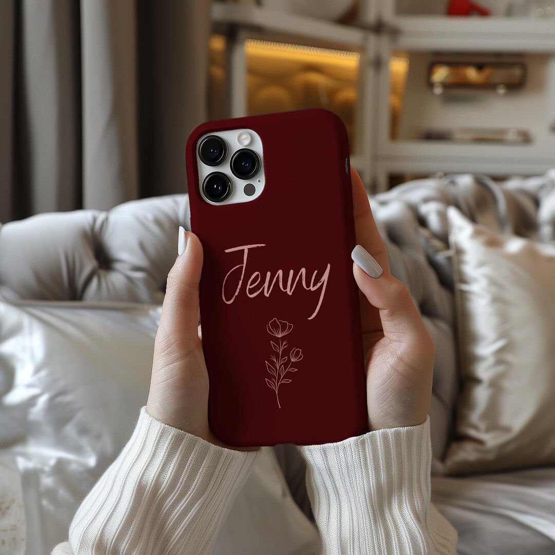 Personalized Name Phonecase Personalized Initial Case Custom Monogram ...