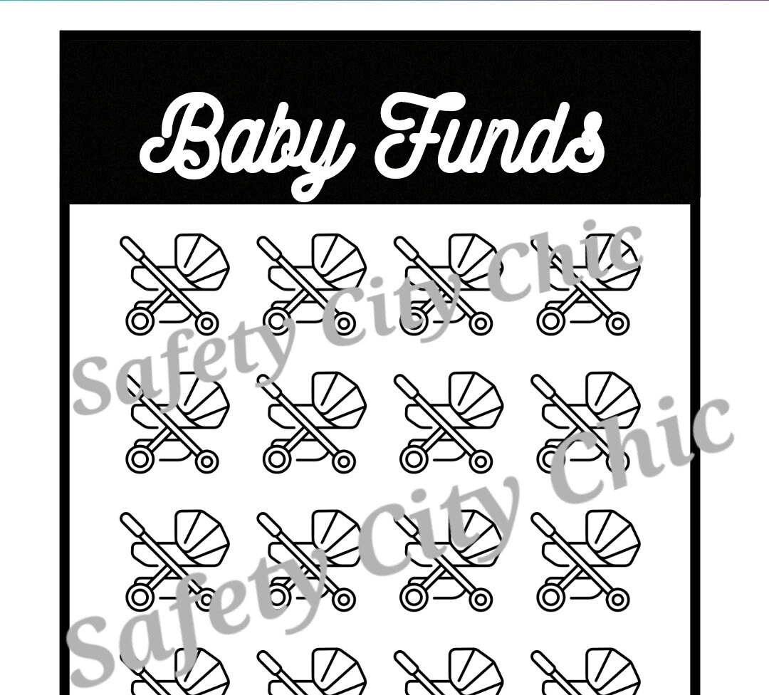 Digital Baby Funds Savings Challenge - Etsy