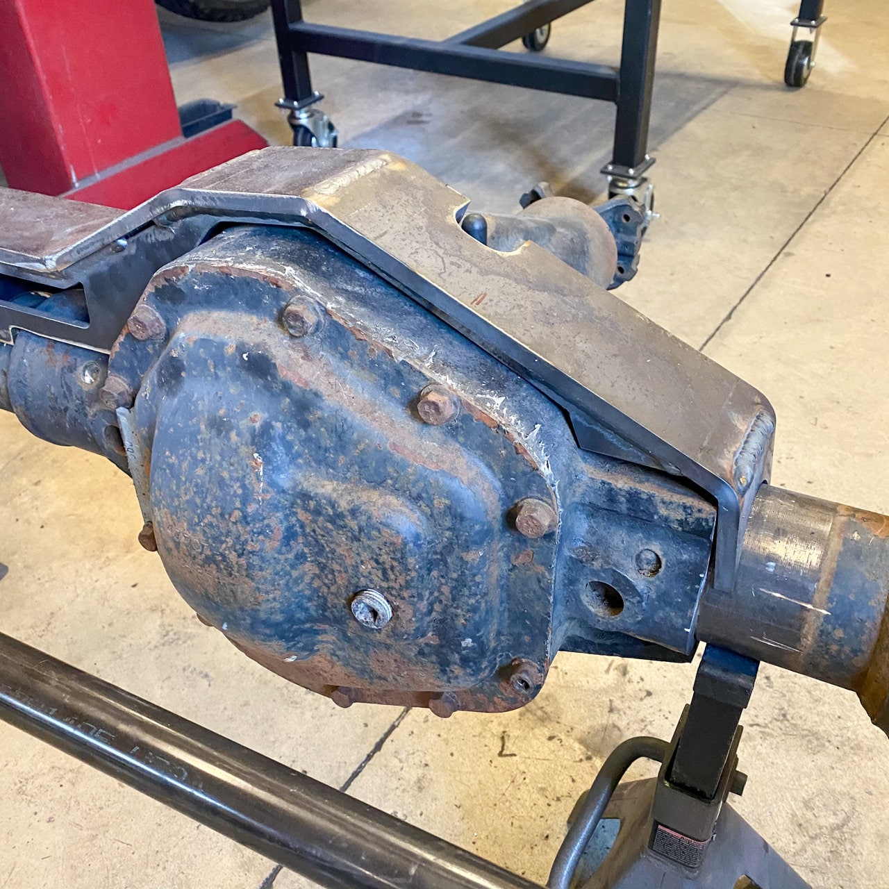 99-04 Ford Dana 60 Front Low Pro Axle Truss (DXF File) - Etsy