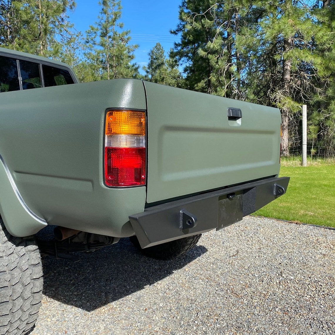 89-95 Toyota Pickup Rear Hitch Bumper Build Templates - Etsy
