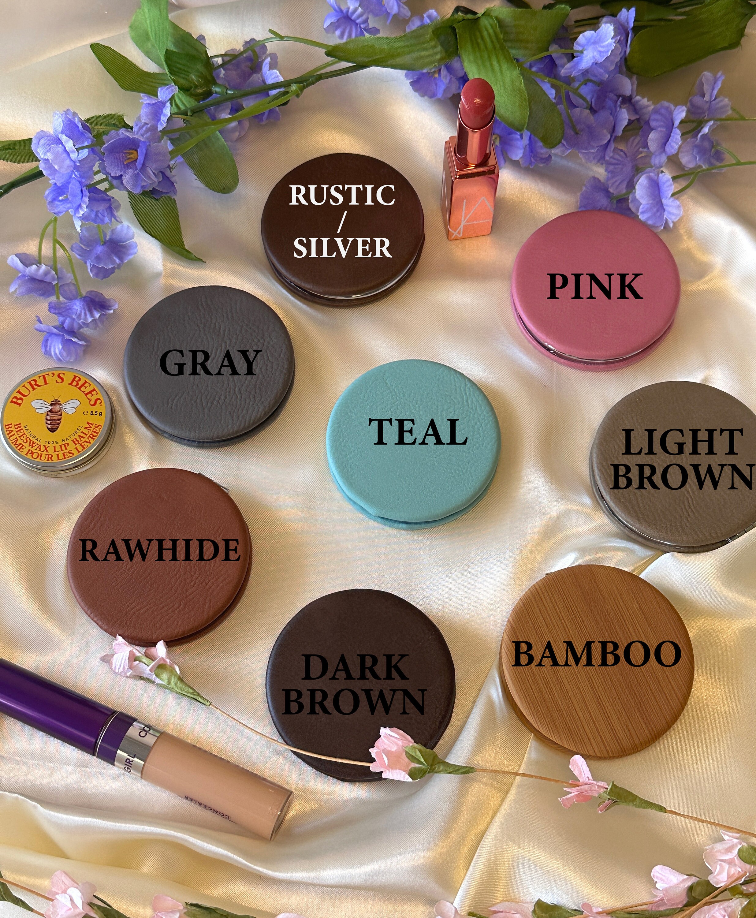 Custom Compact Mirror Personalized Magnifying Mirror - Etsy