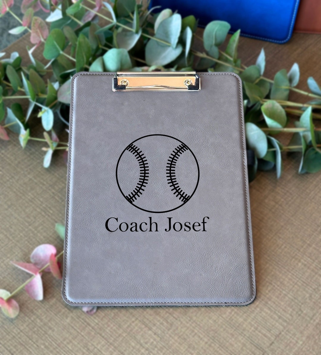 Custom Baseball Coach Name Clipboard, Baseball Coach Gift, Personalized ...