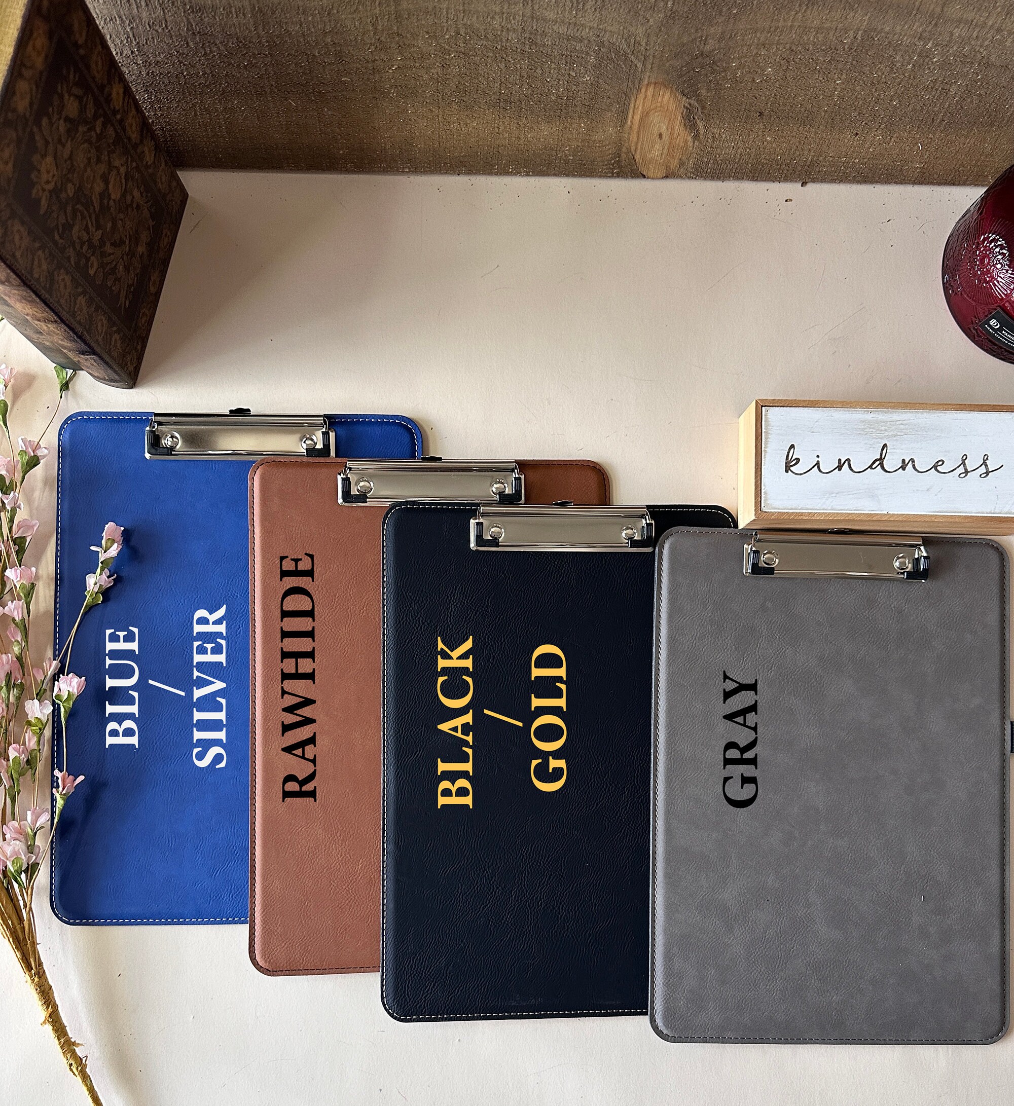 Custom Company Logo Clipboard, Personalized Engraved Company Clipboard ...