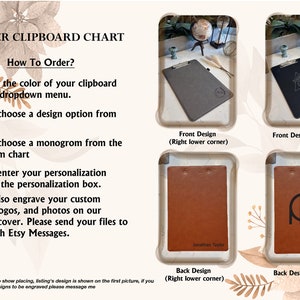 Custom Company Logo Clipboard, Personalized Engraved Company Clipboard ...