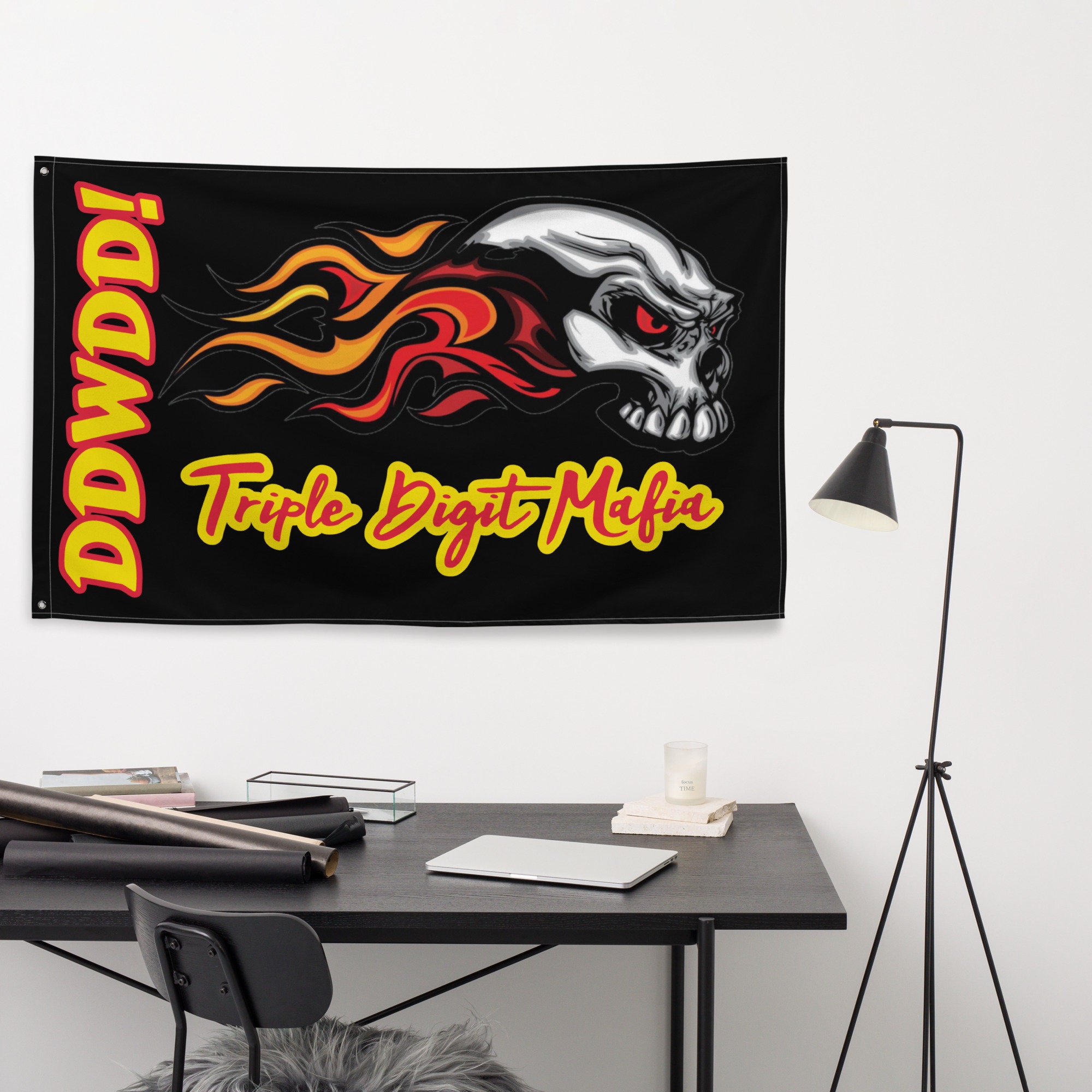 DDWDD Triple Digit Mafia Flag - Etsy