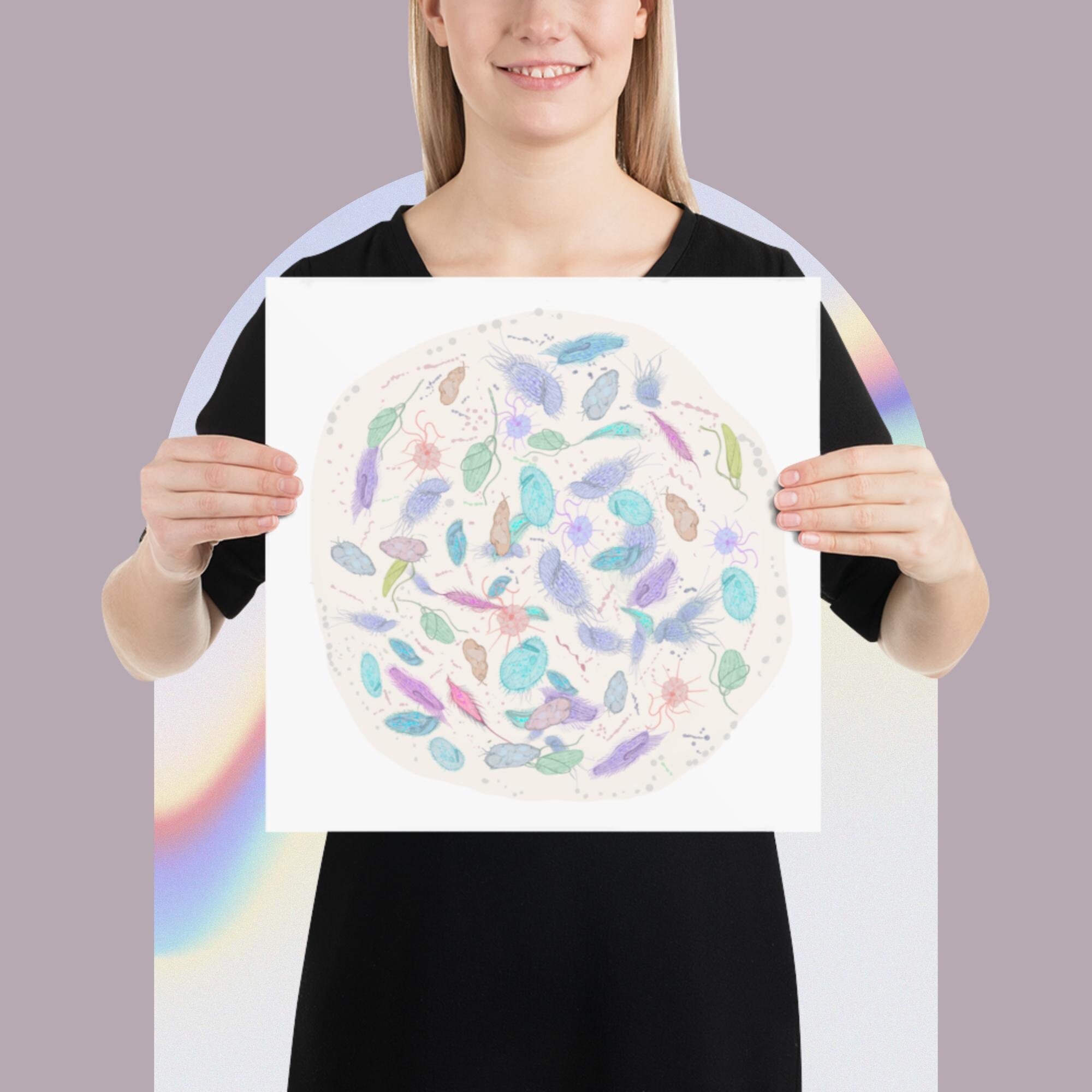 What's in a Drop of Mud Poster - Etsy