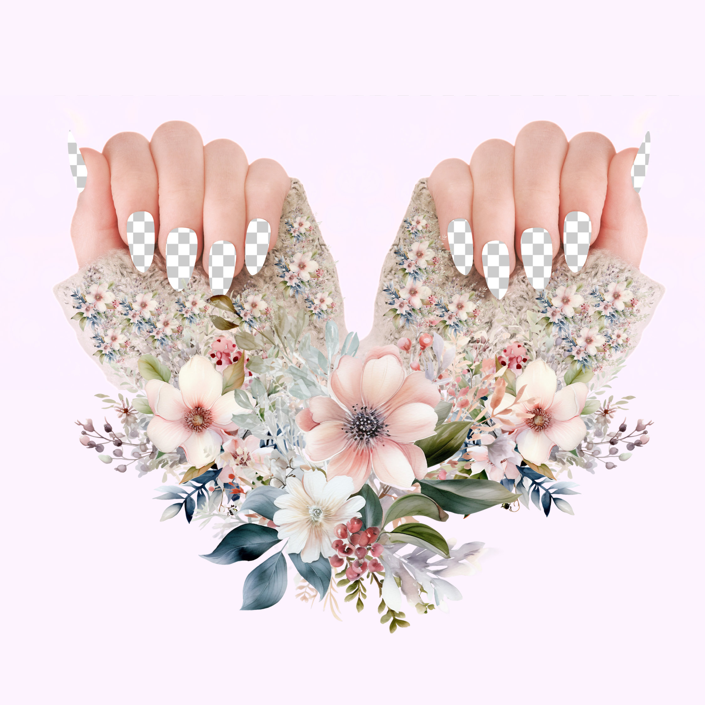 Finger Nail Mockup, Nail Polish Mockup, Instant Download - Etsy