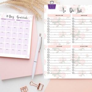 Faith Planner Bible Journal Printable, Digital Download, Instant ...