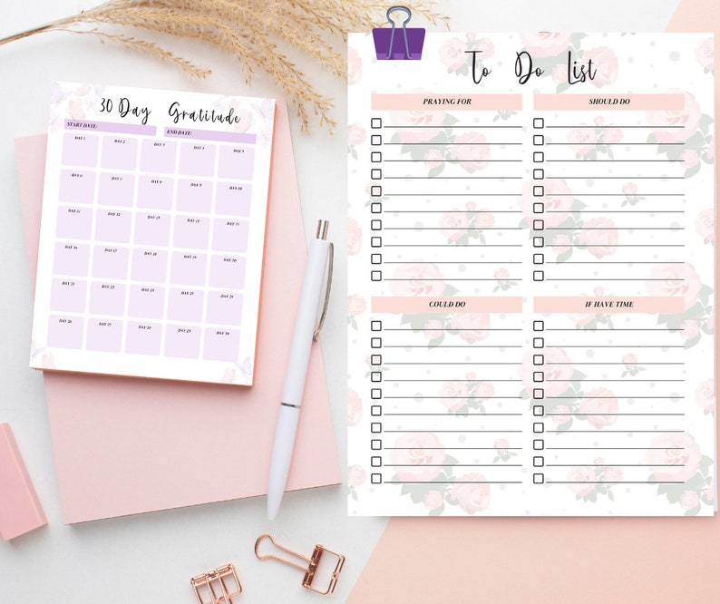 Faith Planner Bible Journal Printable, Digital Download, Instant ...