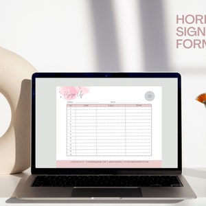 Editable Sign up Sheet Template, Printable Sign up Template, Event Sign ...