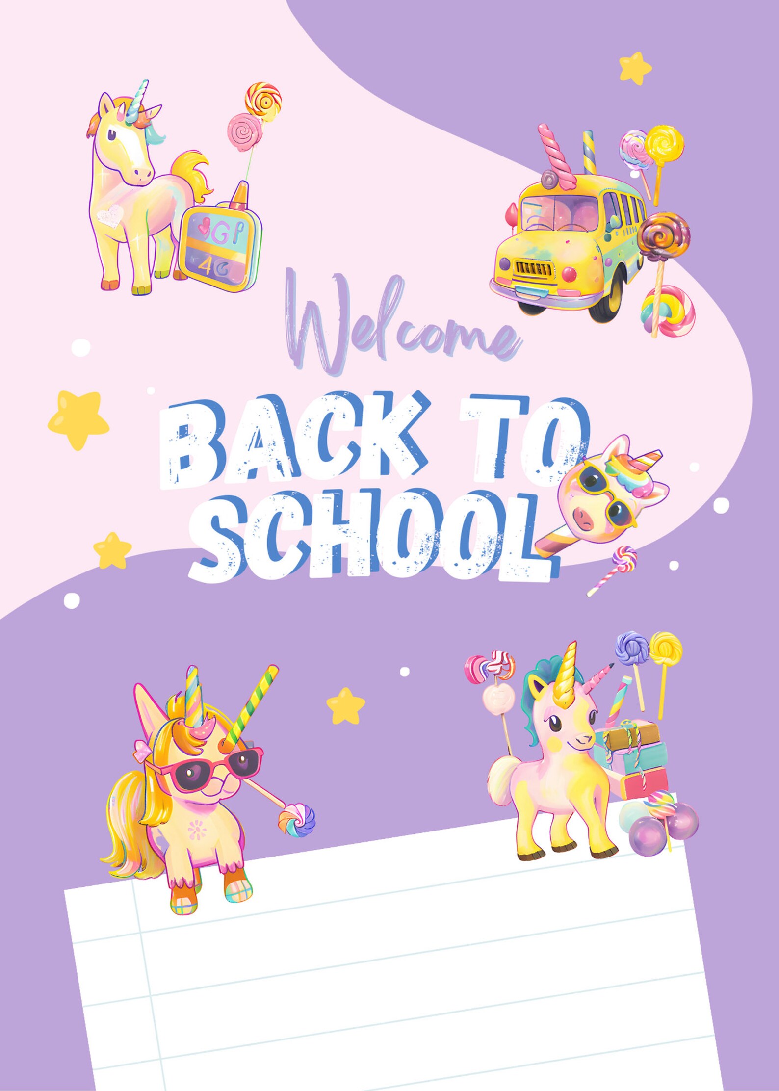 Back to School, Happy First Day of School Card / Printable Back to ...
