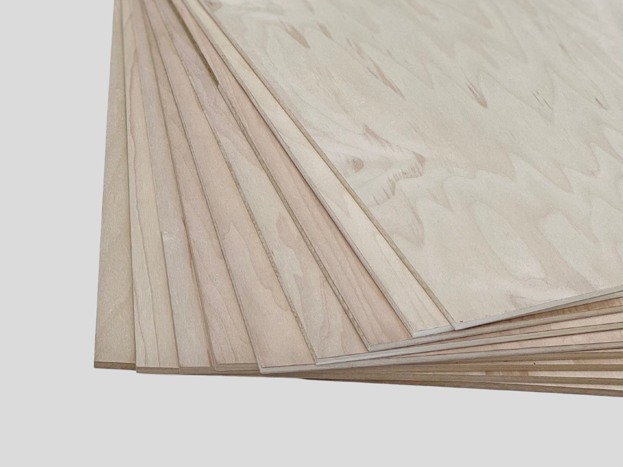 1/4" Maple Plywood, 5.2mm 12x19 Wood Sheets, Glowforge, 10 Sheets, CNC ...